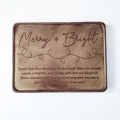 Chocolate Messages Holidays